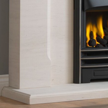 Gallery Dacre Portuguese Limestone Fireplace Suite | Flames.co.uk